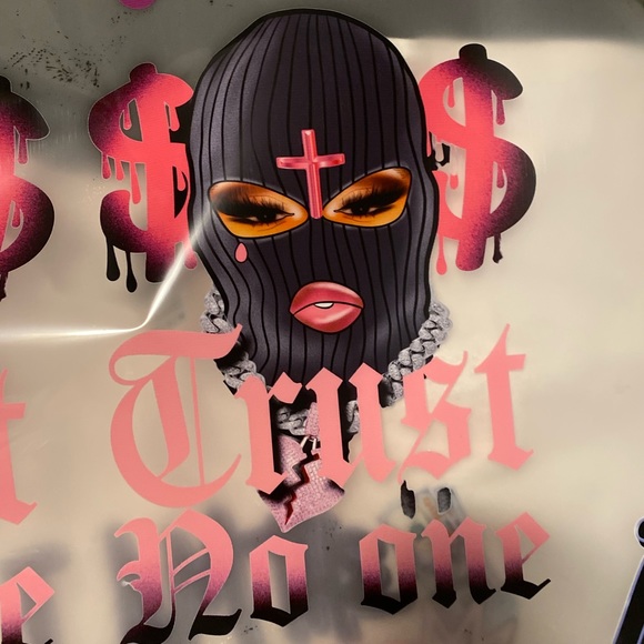 Tops | Trust No One White Tee | Poshmark